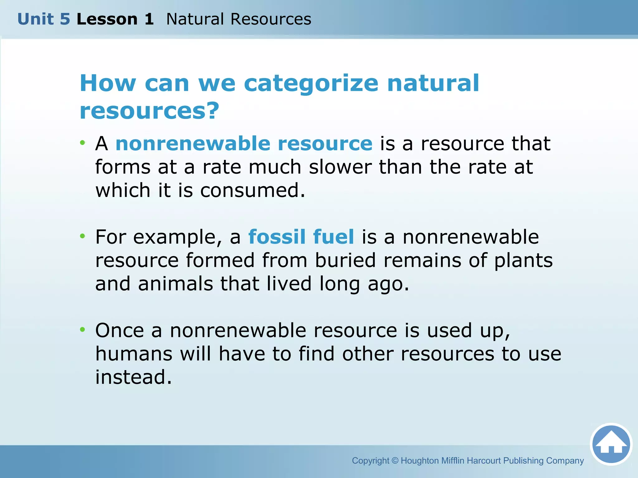 U5 L1 Natural Resources | PPT