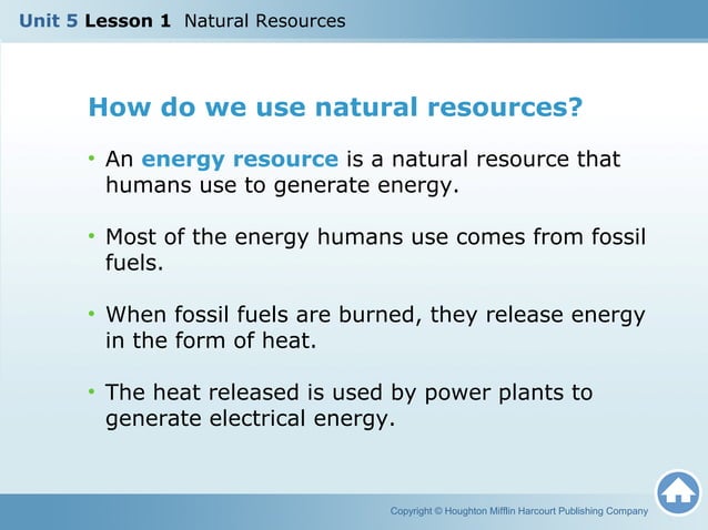 U5 L1 Natural Resources | PPT