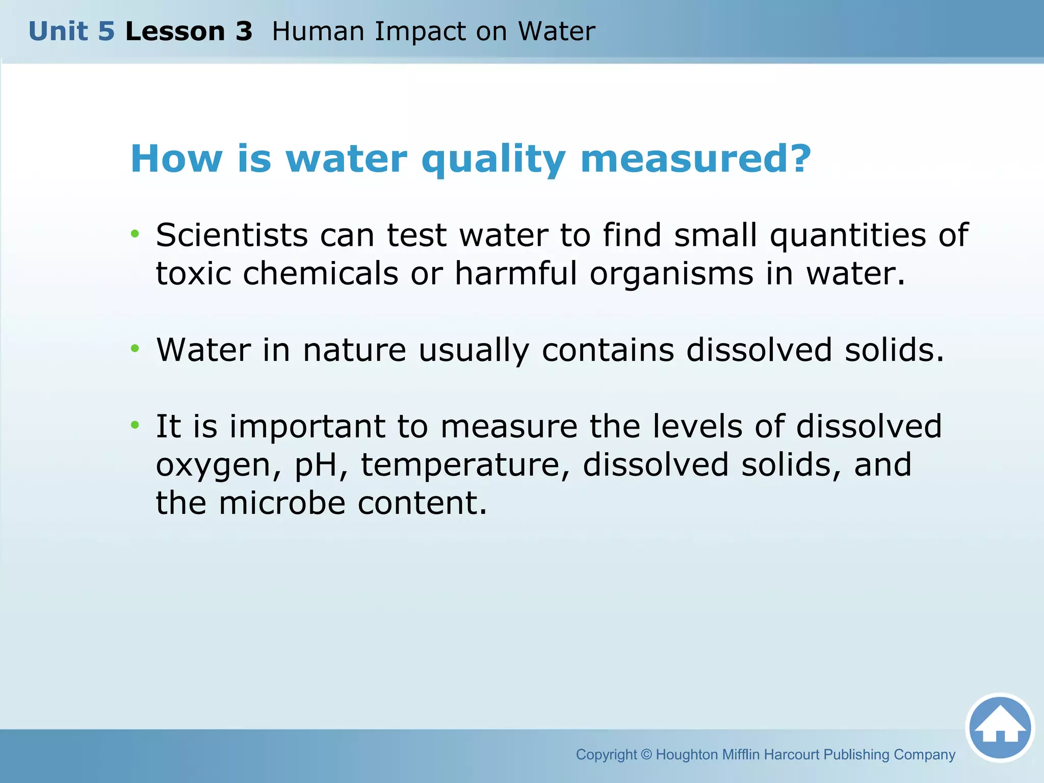 U5 L3 Human Impact on Water | PPT