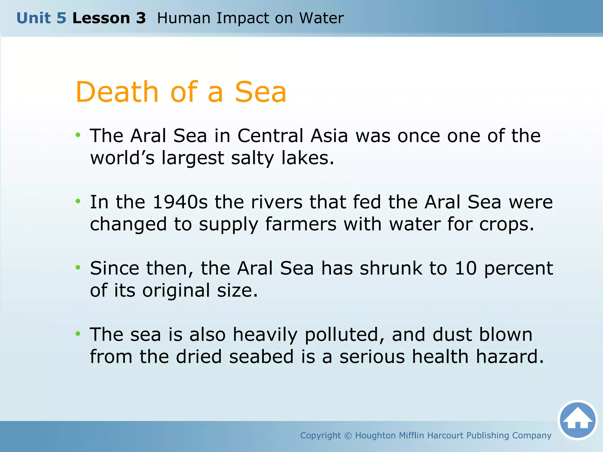 U5 L3 Human Impact on Water | PPT