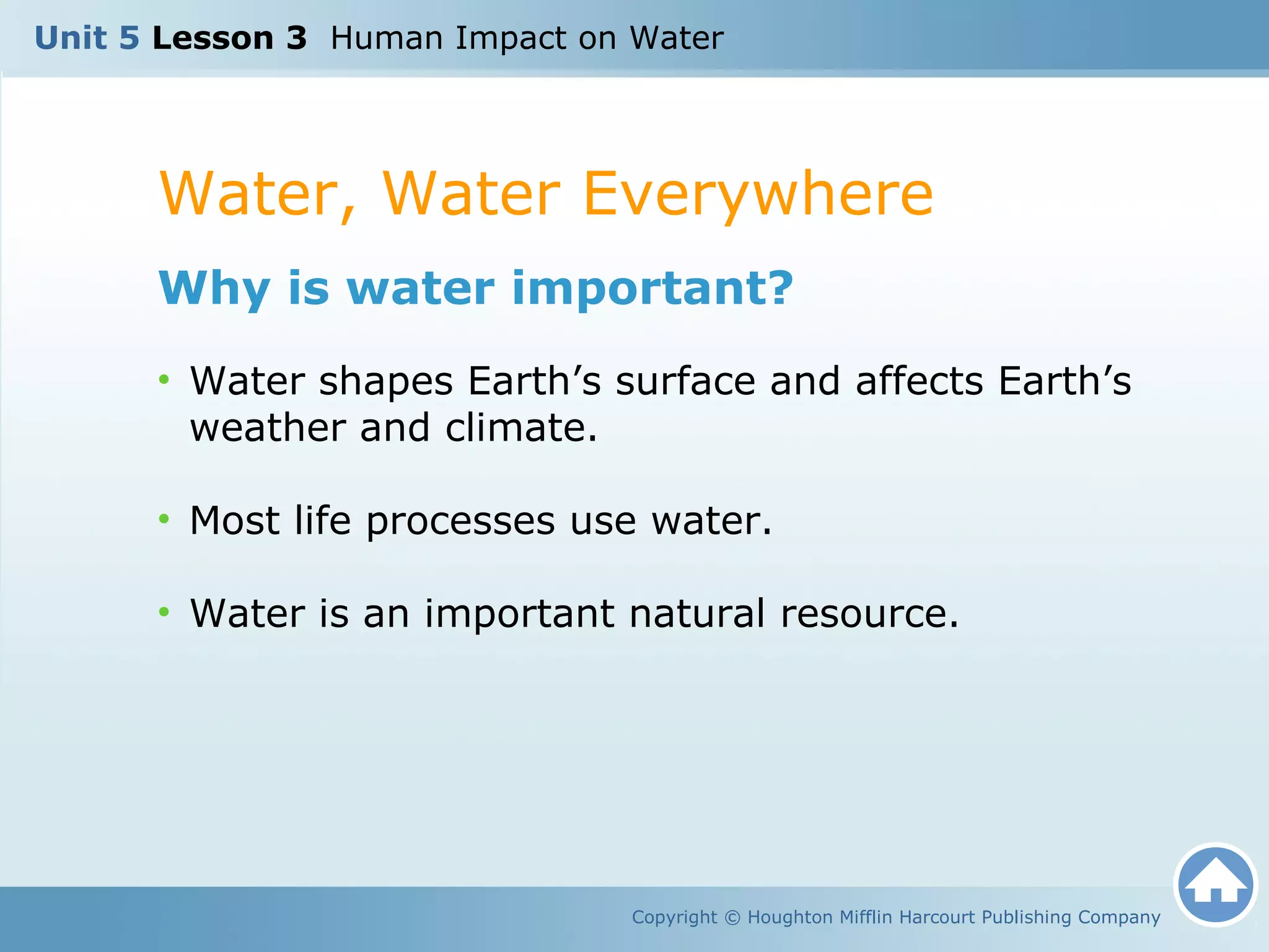 U5 L3 Human Impact on Water | PPT