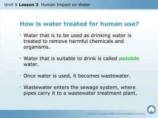 U5 L3 Human Impact on Water | PPT