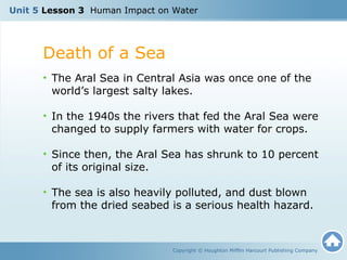 U5 L3 Human Impact on Water | PPT