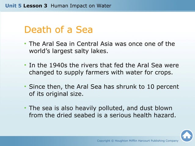 U5 L3 Human Impact on Water | PPT | Science