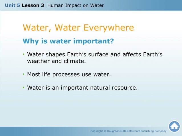 U5 L3 Human Impact on Water | PPT | Science