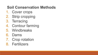 Unit 5, Lesson 5.8- Conserving Soil and Forests | PPT