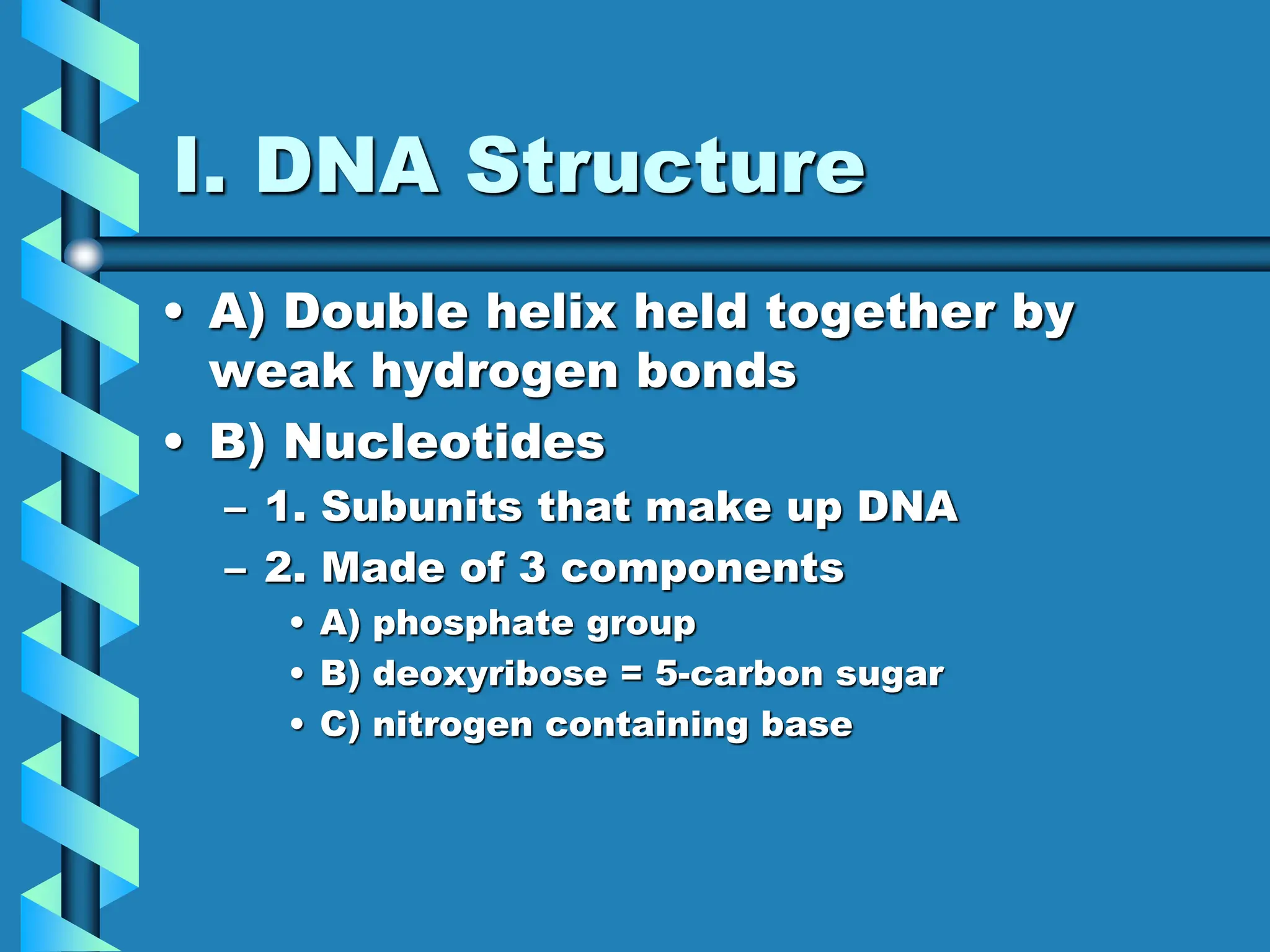 DNA vs RNA and DNA Replication powerpoint | PPT