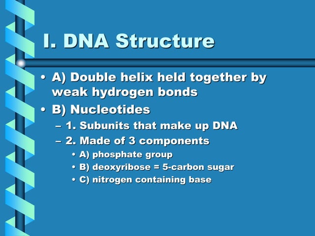 DNA vs RNA and DNA Replication powerpoint | PPT