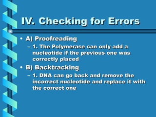 U5L5.ppt genome DNAds replication DNA test | PPT