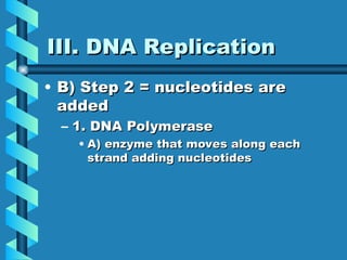 genetic lesson dna and rna replication and its details | PPT