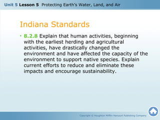 U5 L5 Protecting Earth's Water, Land, & Air | PPT | Agriculture ...