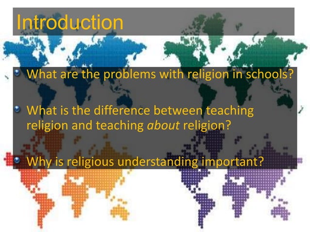 Education and Religious Understanding | PPT