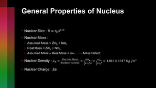 Physics - Basics of Nuclear Physics for Allied students | PPTX ...