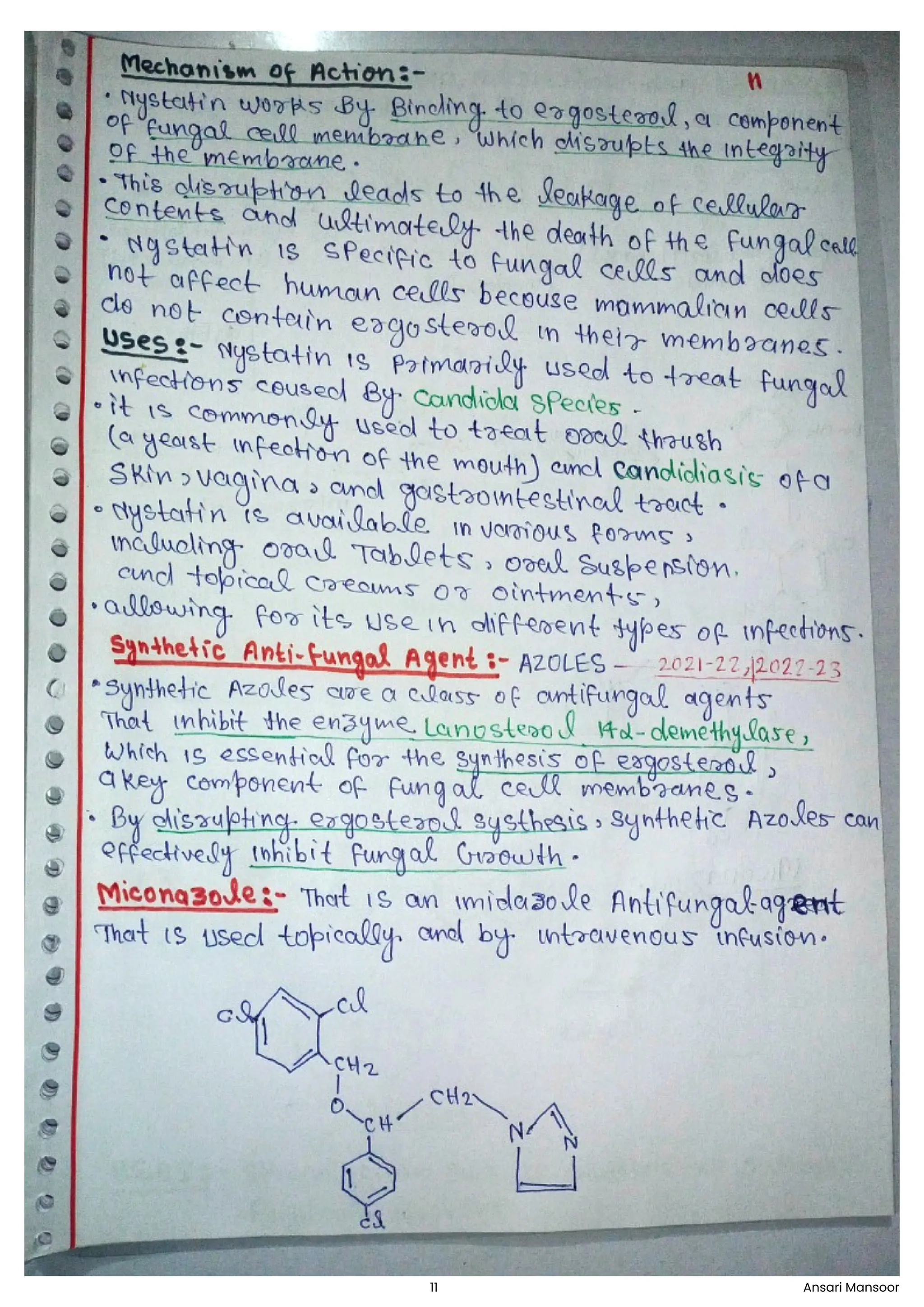 U_5rth.Medicinal Chemistry 3rd .B.pharm 6th sem AKTU By Mansoor Ansari.pdf