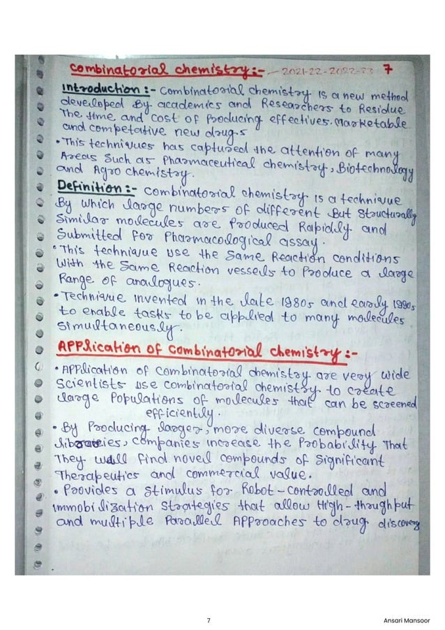 U_5rth.Medicinal Chemistry 3rd .B.pharm 6th sem AKTU By Mansoor Ansari.pdf