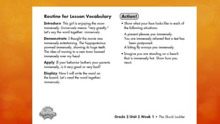 U5 w1 the skunk ladder | PPT