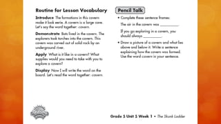 U5 w1 the skunk ladder | PPT