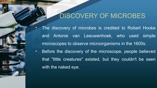 History and scope of microbiology general microbiology | PPTX