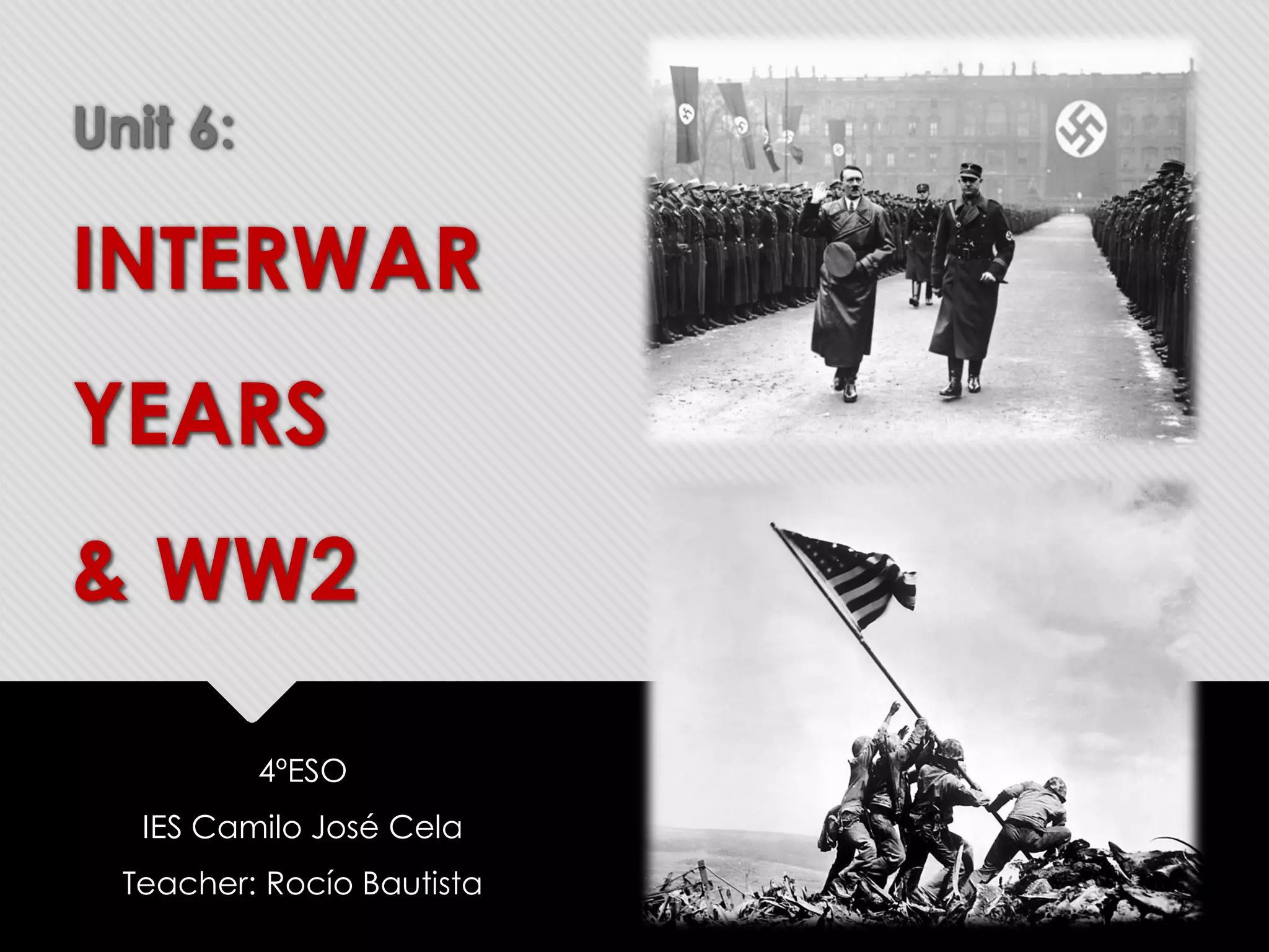 U6. interwar years & ww2 | PDF | War and Conflicts