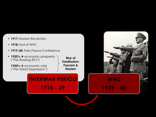 U6. interwar years & ww2 | PDF