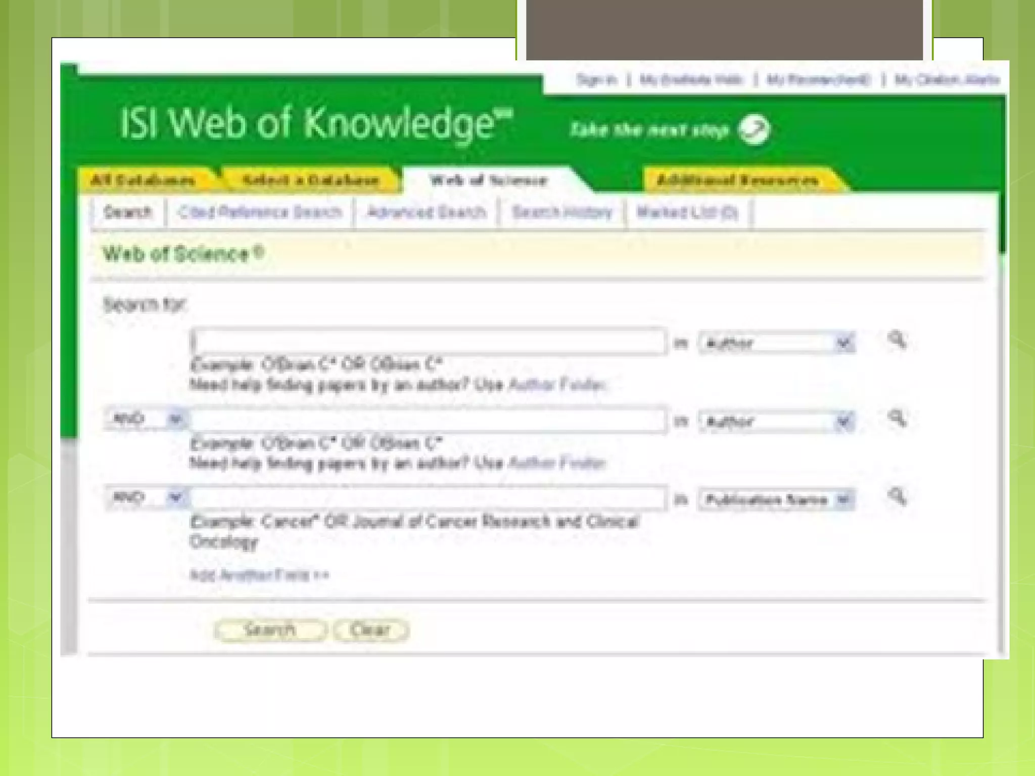 Journal Classification and Scopus Criteria | PPS