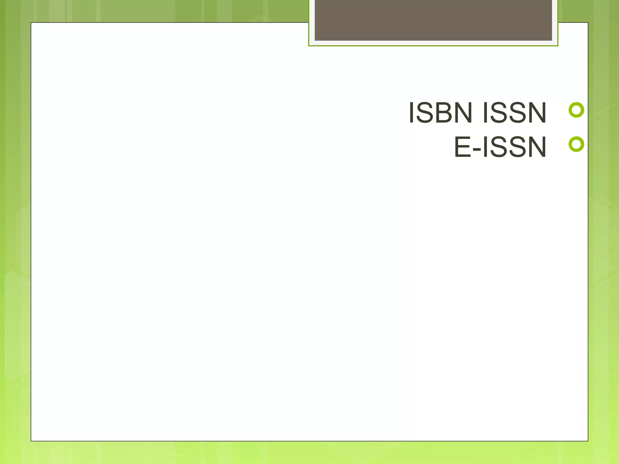 Journal Classification and Scopus Criteria | PPS