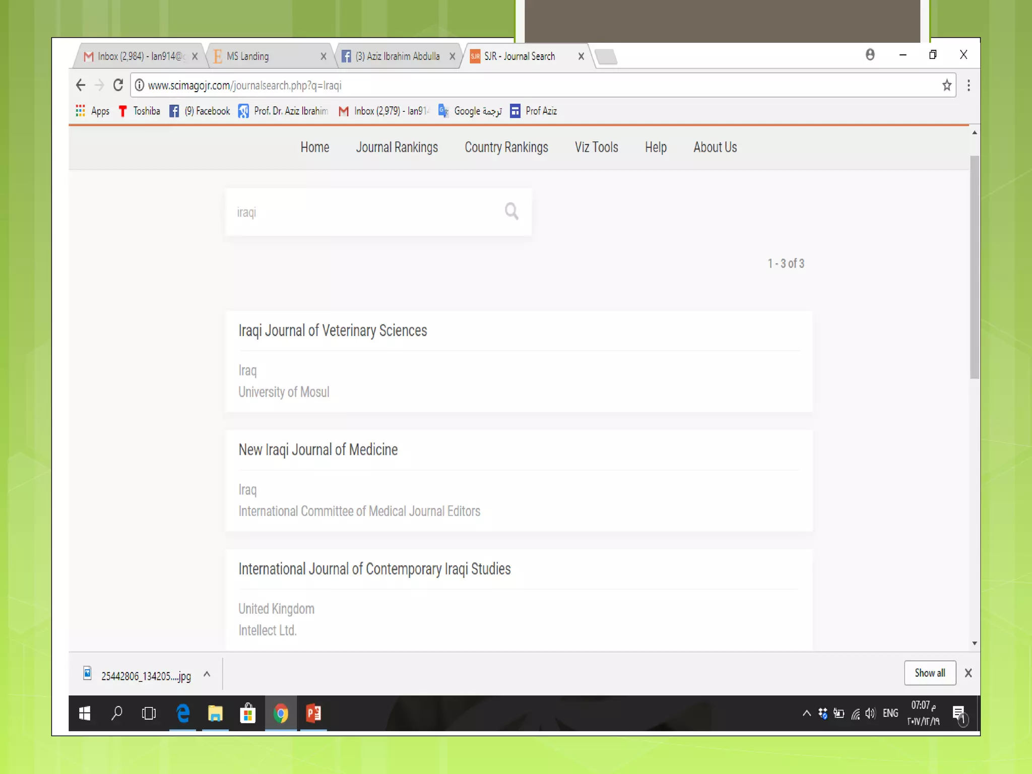 Journal Classification and Scopus Criteria | PPS