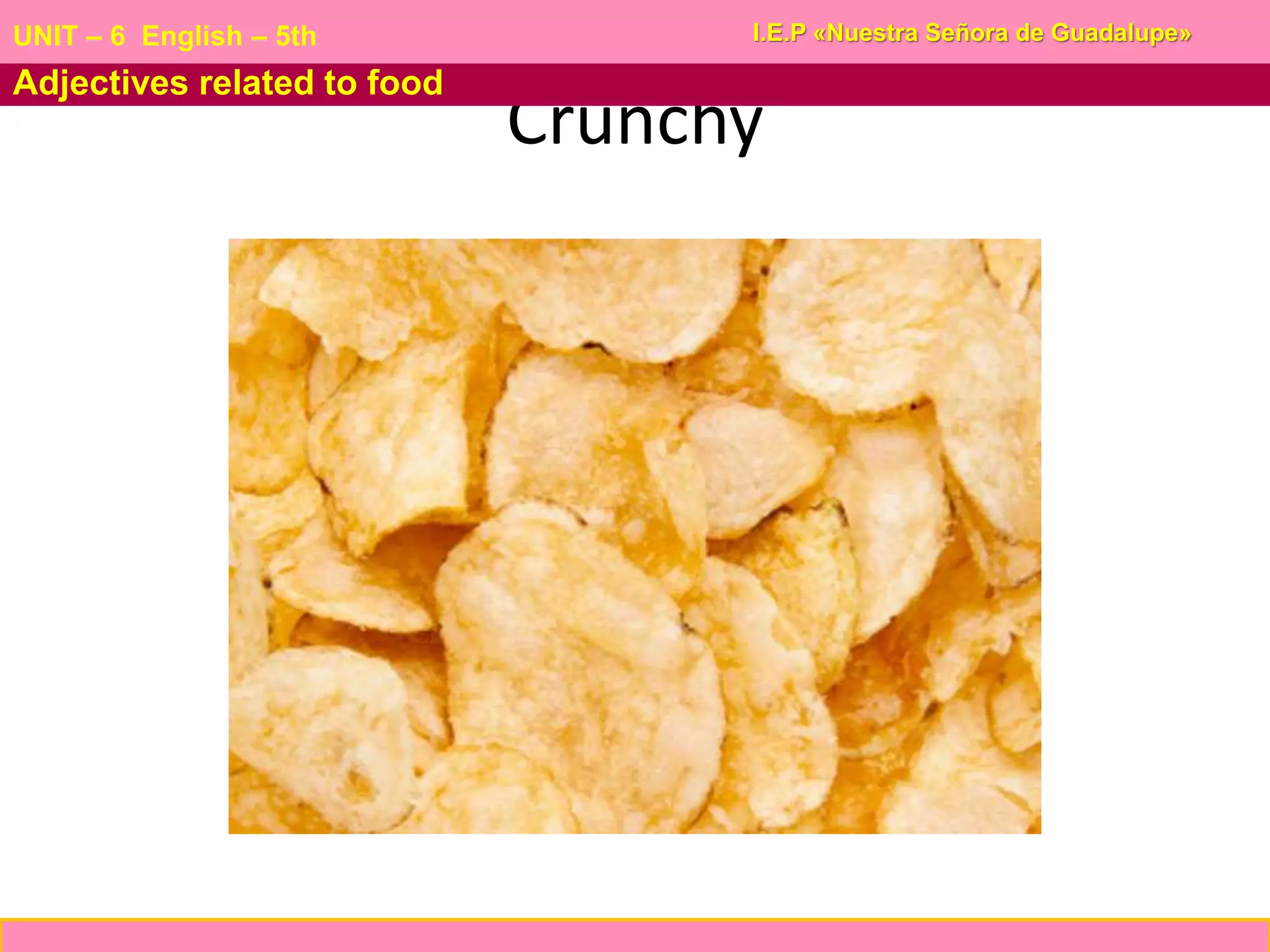 U6 adjectives related to food-5 to-5a.pptm