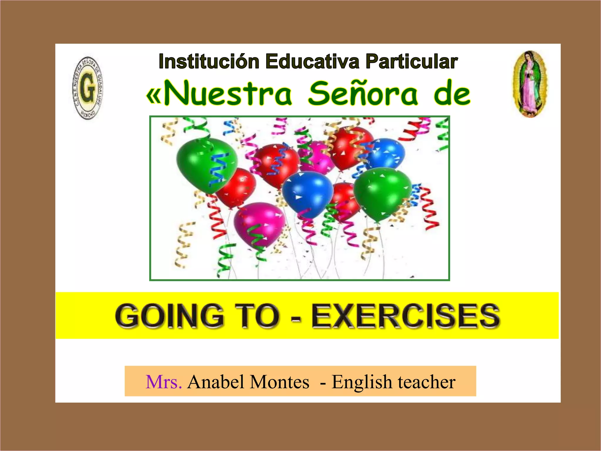 U6 exercises-going to -2 do-2c | PPT