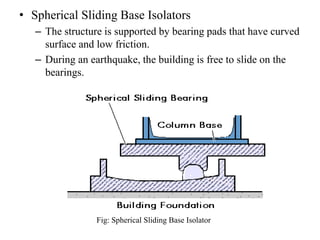 Base isolation and damping | PPTX