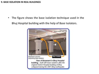 Base isolation and damping | PPTX