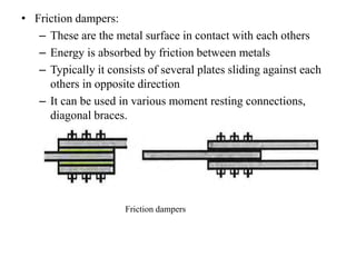 Base isolation and damping | PPTX