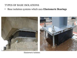 Base isolation and damping | PPTX