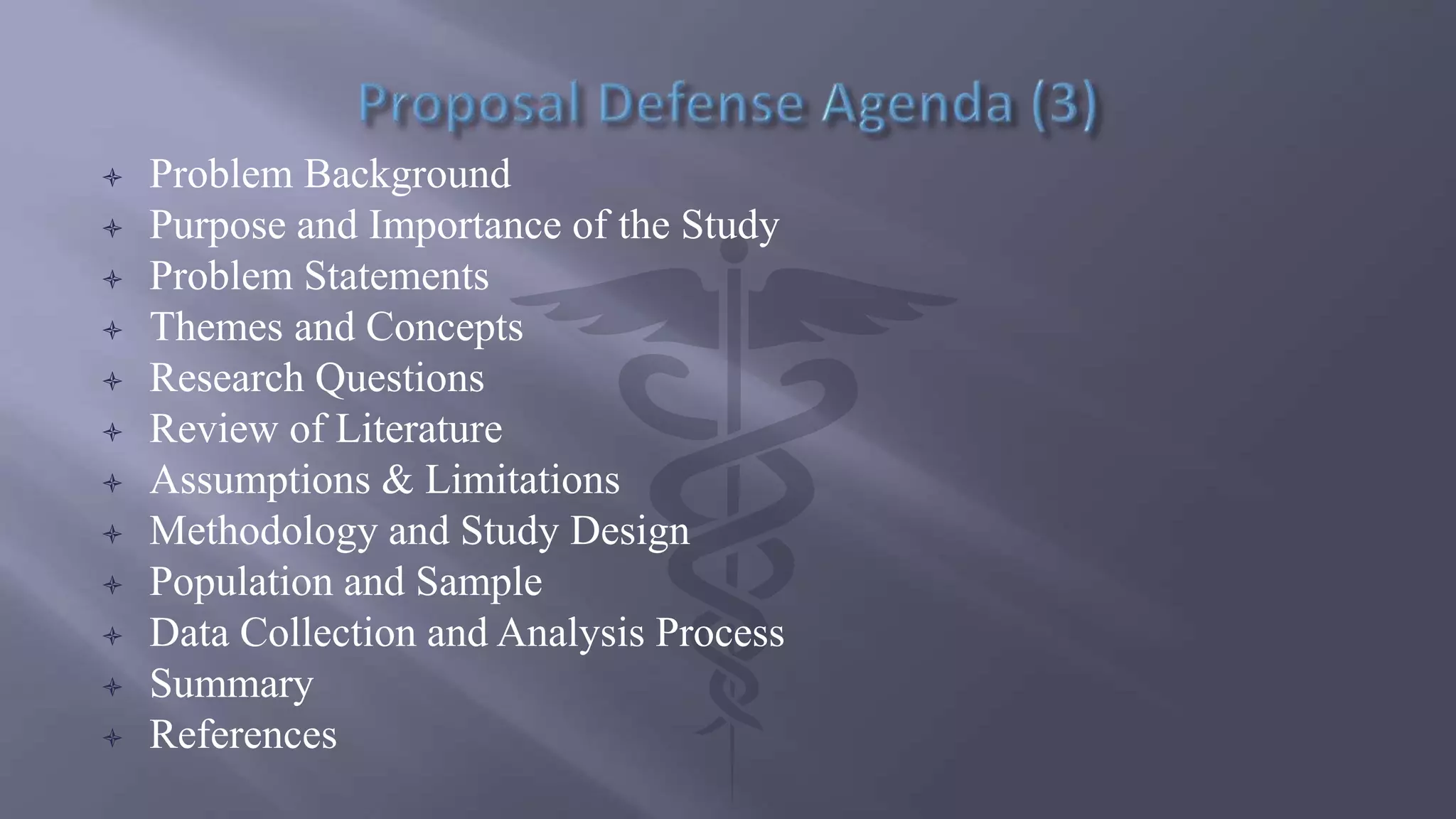 Example Dissertation Proposal Defense Power Point Slide | PPTX