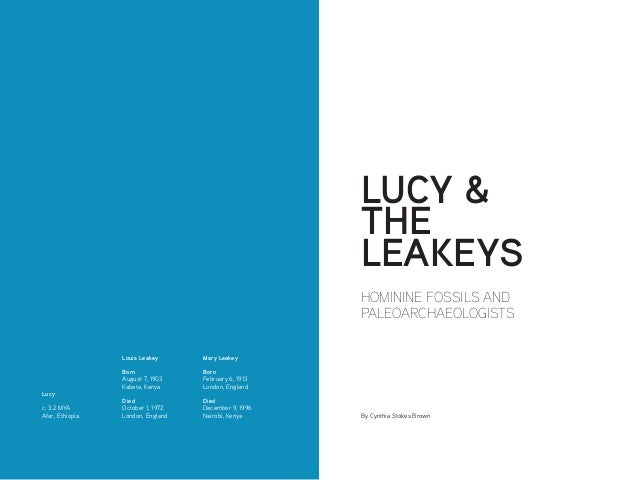 Louis Leakey And Lucy | semashow.com