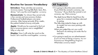 U6 w2 the mystery of saint matthew island | PPT