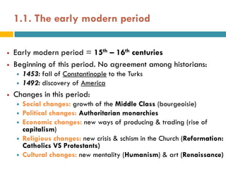 U7. early modern period | PDF