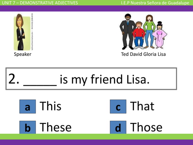 U7 demonstrative pronouns-1 ero-3a | PPT