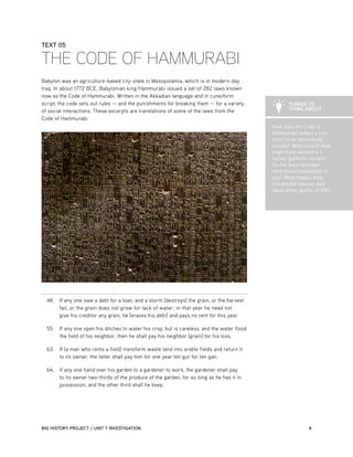 Was Farming An Improvement Over Foraging? | PDF