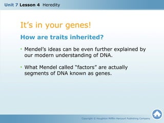 U7L4 Heredity | PPT