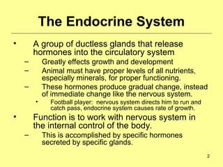 the endocrine system system endocrine ppt | PPT | Hormonal Disorders ...