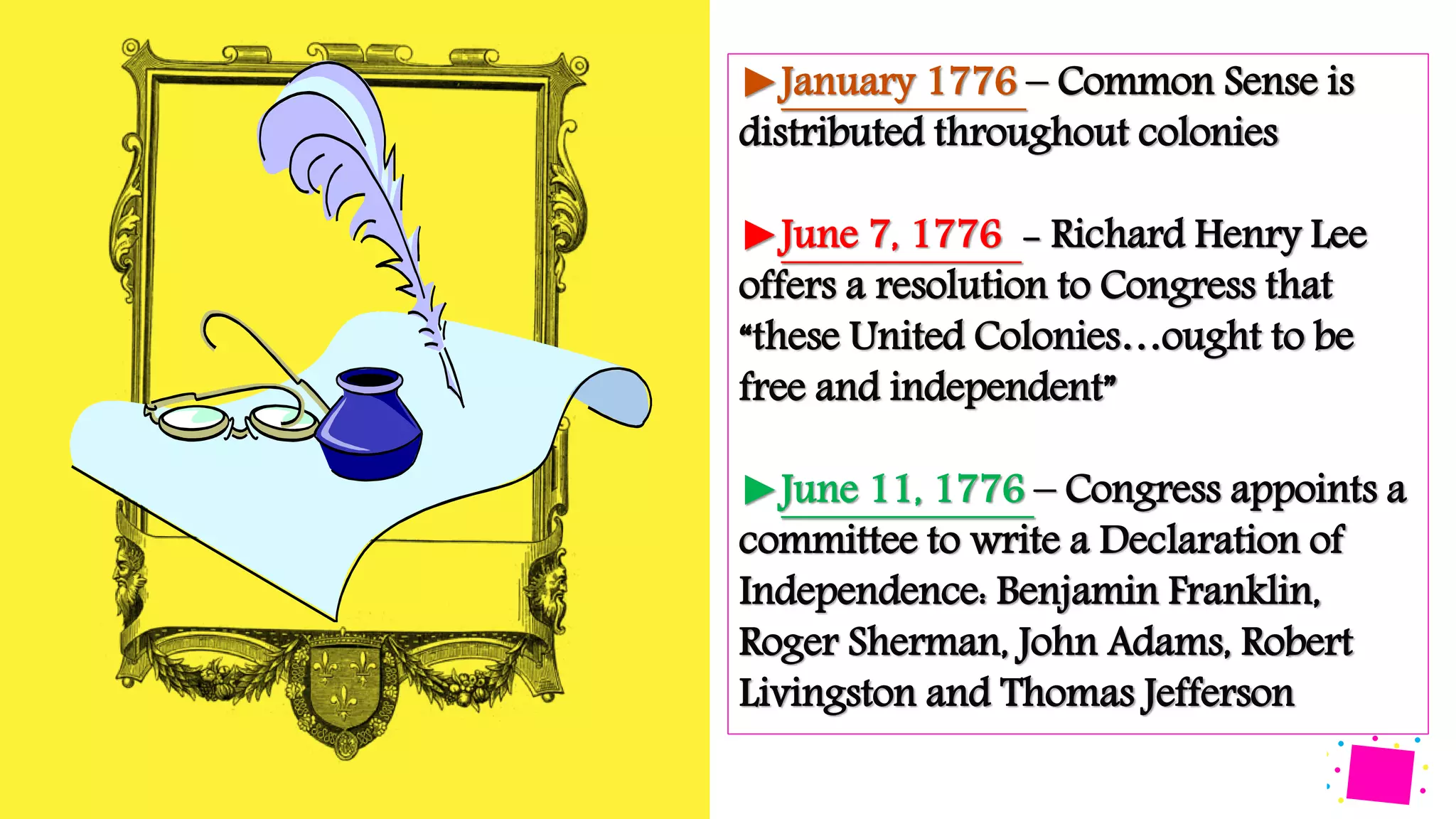 The Declaration of Independence | PPT