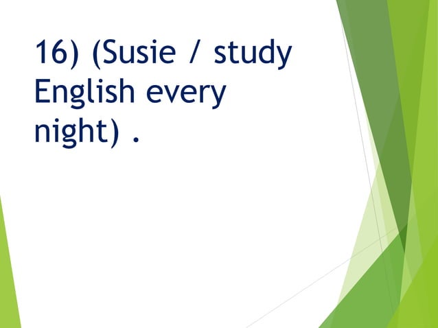 U8 past simle exercises- 2do | PPT