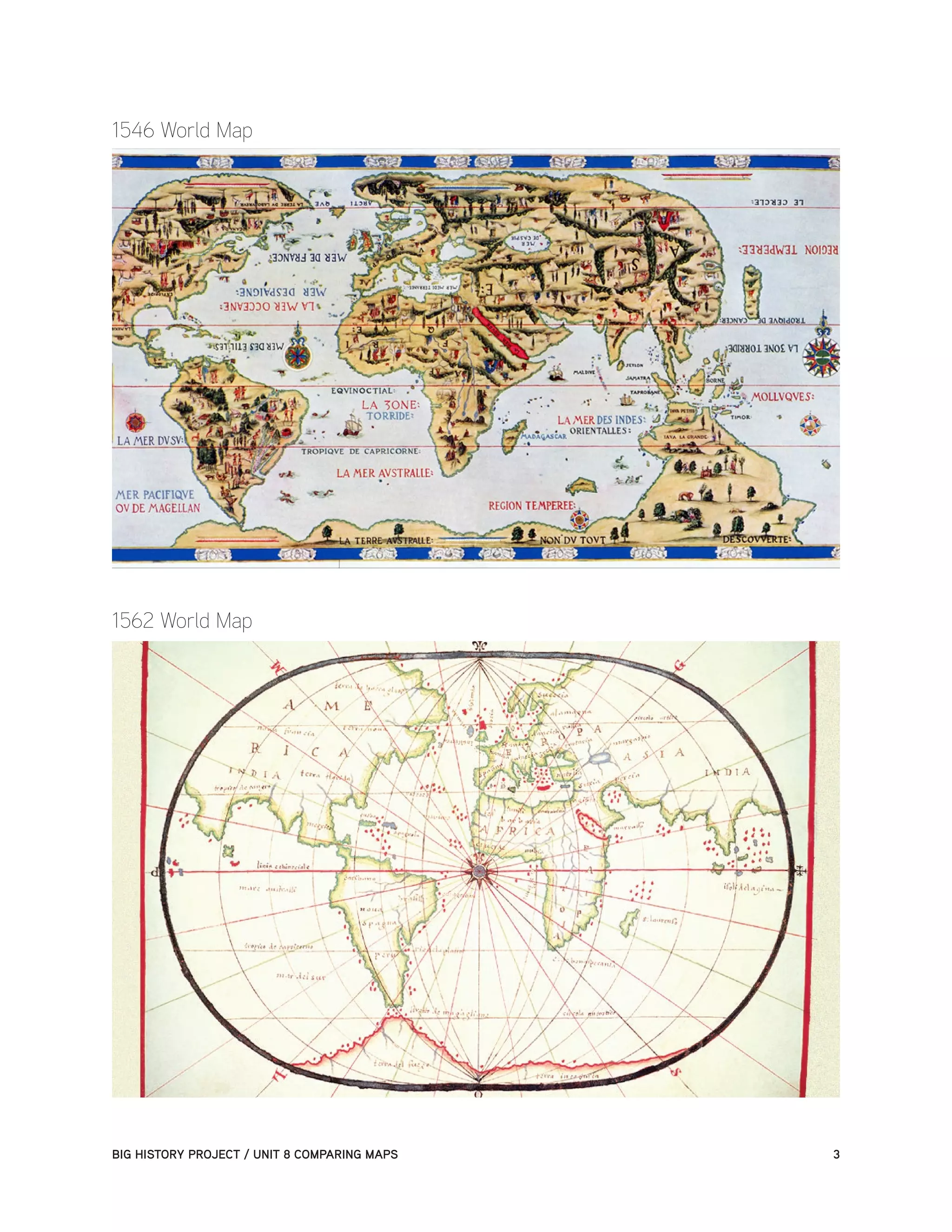 Unit 8: Comparing Maps | PDF