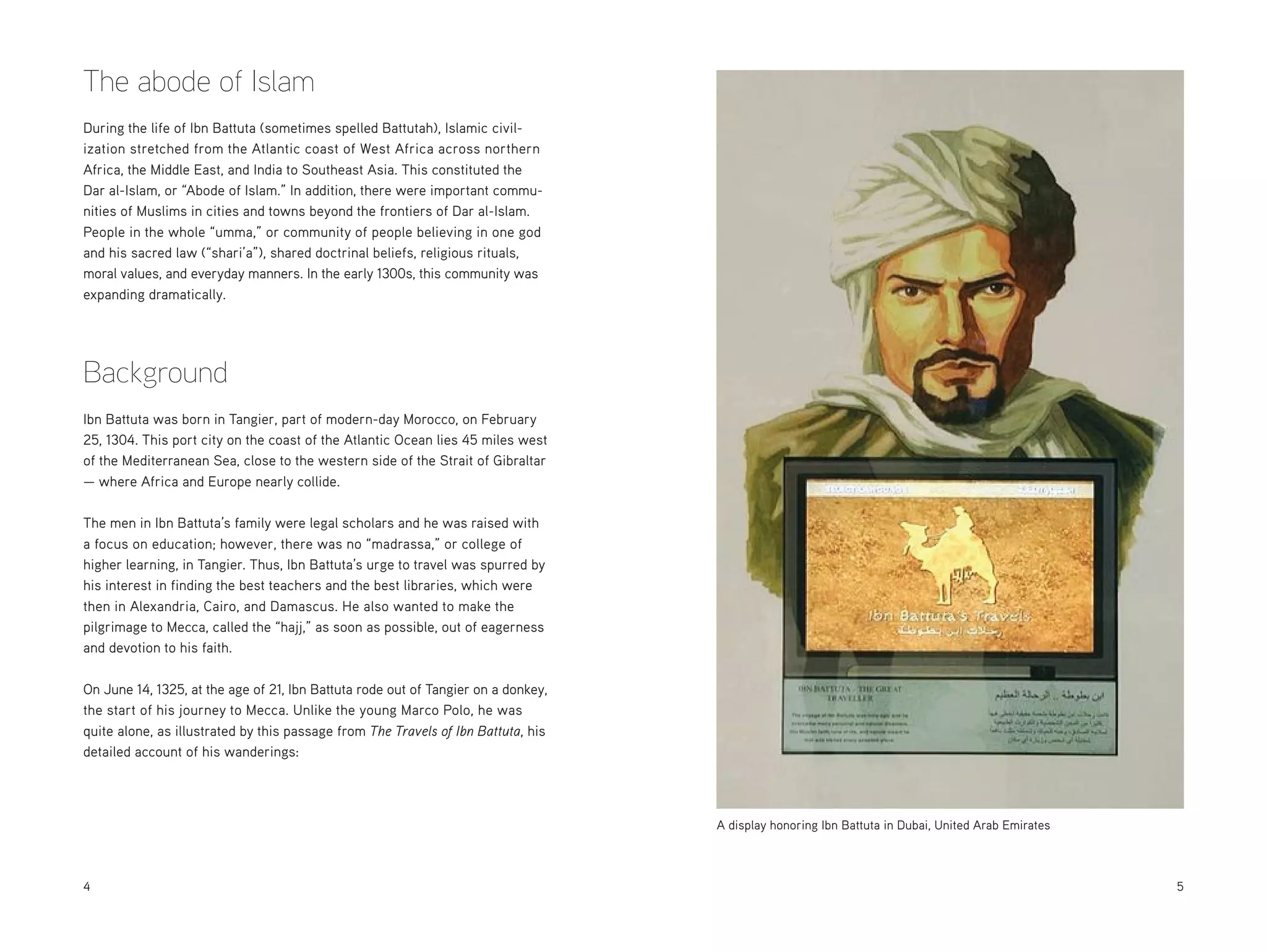 Unit 8: Ibn Battuta | PDF