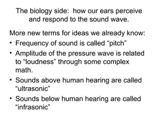 U8 Cn1 Sound Class Notes 1 | PPT