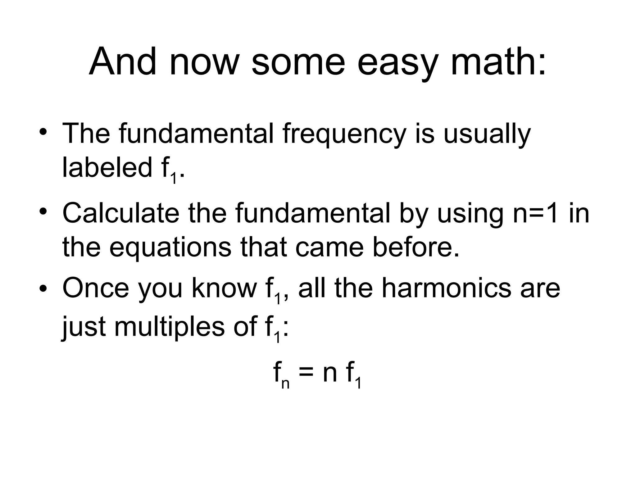 U8 Cn4 Musical Instruments Harmonics And Beats | PPT