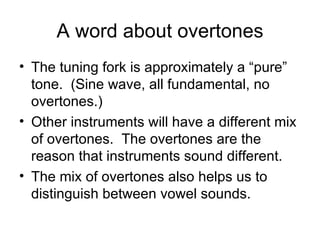 U8 Cn4 Musical Instruments Harmonics And Beats | PPT