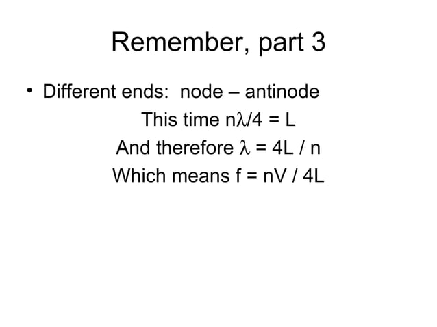 U8 Cn4 Musical Instruments Harmonics And Beats | PPT