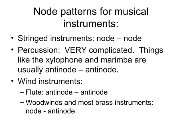 U8 Cn4 Musical Instruments Harmonics And Beats | PPT